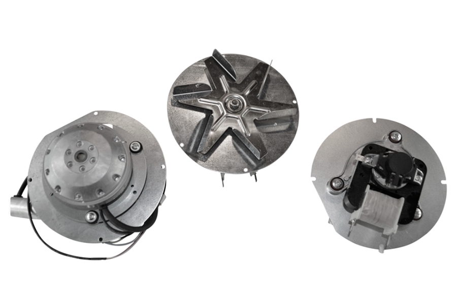 Flue gas motor/exhaust blower for Elledi pellet stove